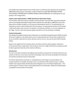 Zain ravdjee project details | PDF