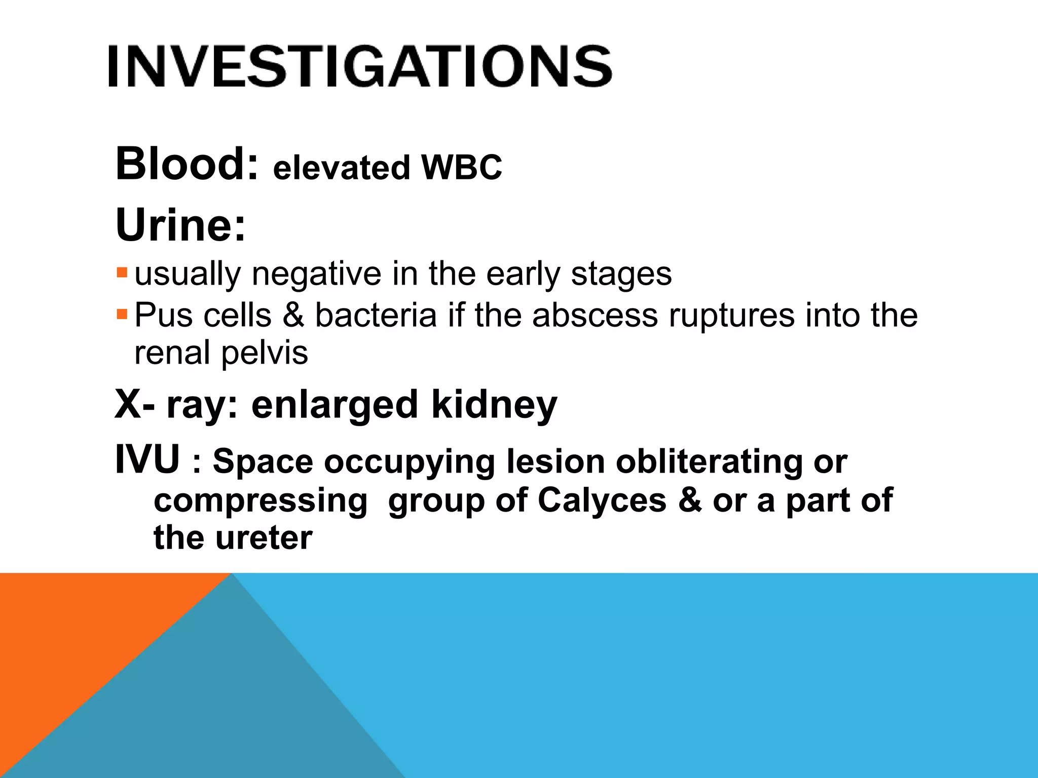 renal abscess by waheed | PPTX