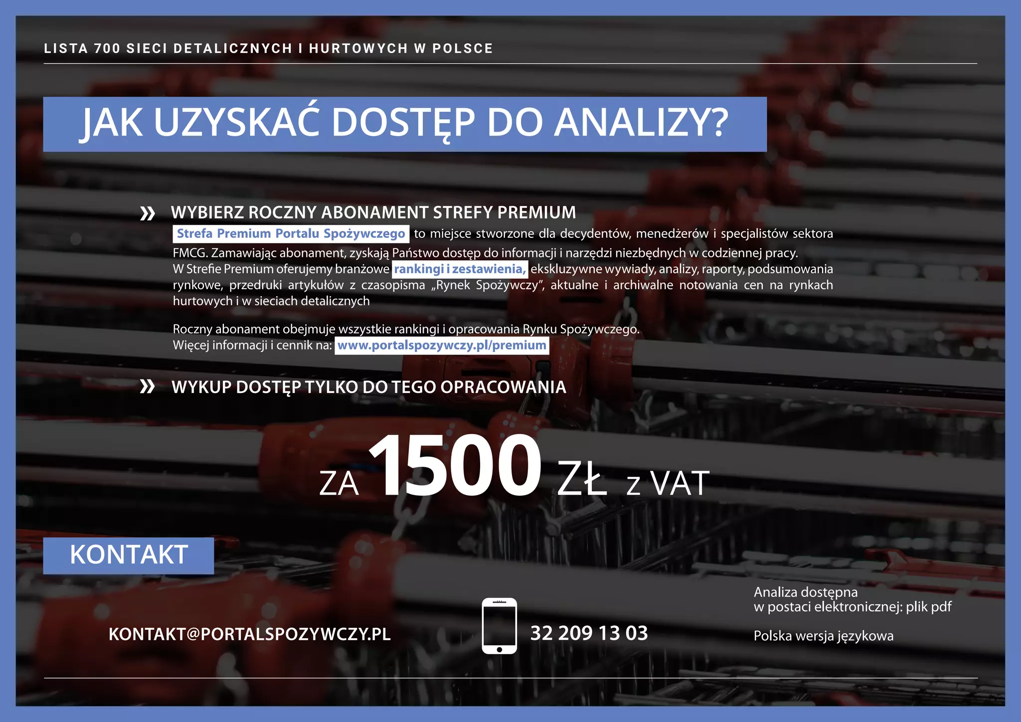 Lista 700 sieci detalicznych i hurtowych w Polsce - edycja 2017 | PDF