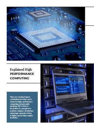 High Performance Computing Explained