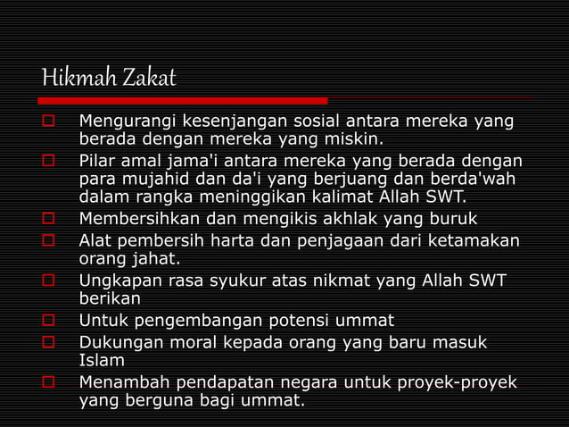 Zakat tugas-ppt2 | PPT