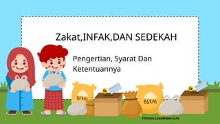 PPT BAHAN AJAR Zakat,INFAK,DAN SEDEKAH | PPTX