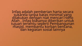 PENGERTIAN DAN PERBEDAAN ZAKAT INFAQ SEDEKAH DAN HADIAH.pptx