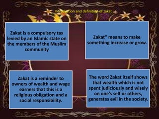 Zakat presentation english | PPTX
