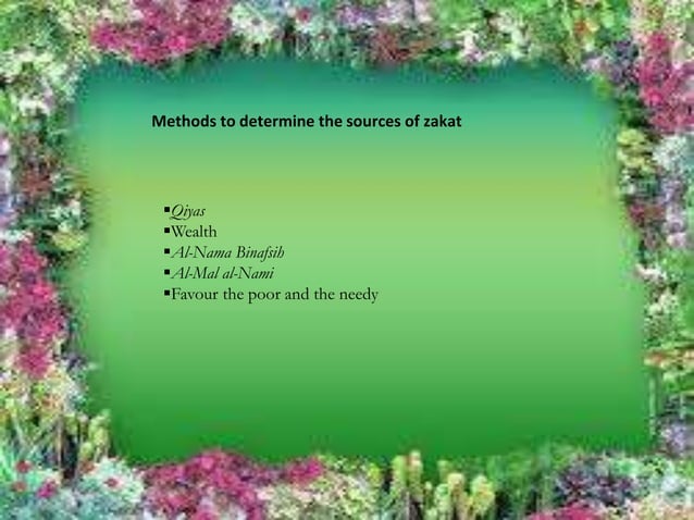 Zakat presentation english | PPTX