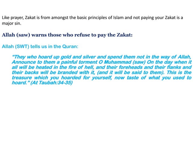 Zakat presentation english | PPTX