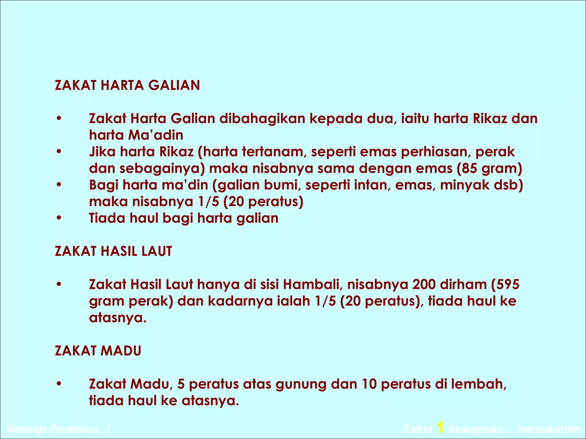 Sijil Tinggi Muammalat 3 - Zakat sebagai sumber harta umat islam (jpm ...