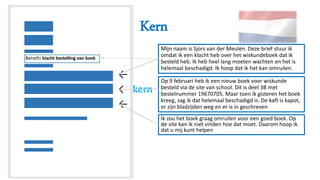 Zakelijke brief Nederlands | PPTX