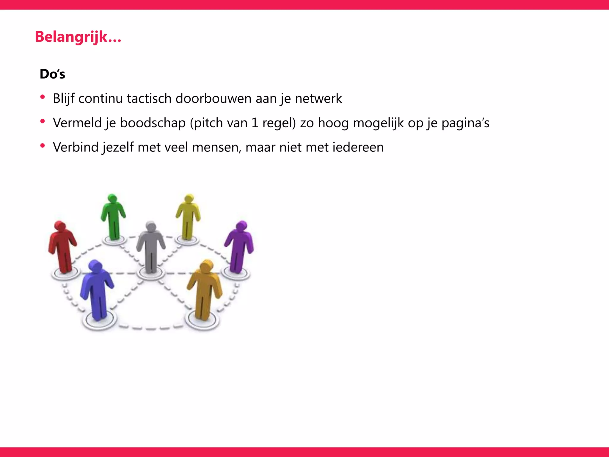 Zakelijk netwerken op Internet (voor beginners) | PPTX