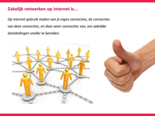Zakelijk netwerken op Internet (voor beginners) | PPTX | Career Advice ...