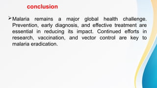The malaria definition, cause and treatment | PPT