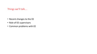 Extended Essay and Supervisors | PPTX