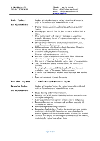 Zakir cv | DOC