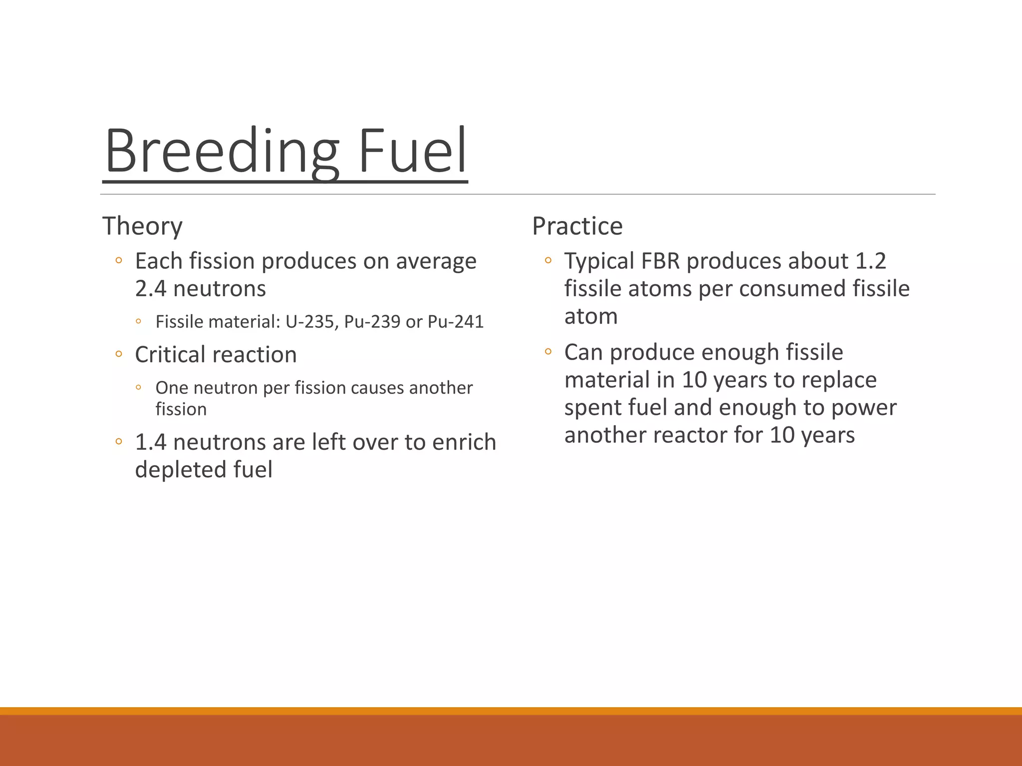 Overview of Fast Breeder Reactors | PDF