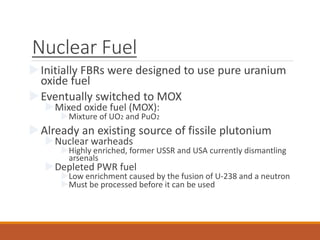 Overview of Fast Breeder Reactors | PDF