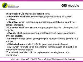 Geographic Information in the Carare and Athena Projects | PDF