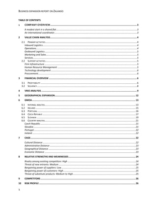 Zalando report from Olga Loghinovici, Vladimir Dzhadzharov and Kevin De ...