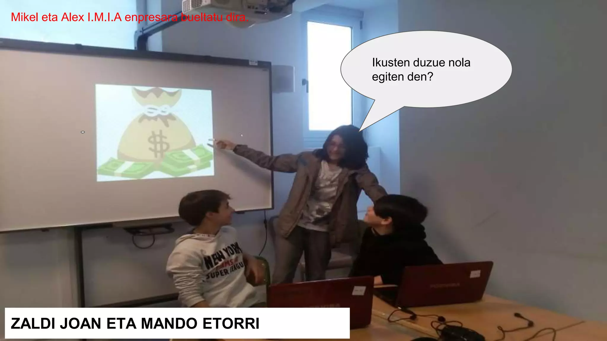 Zaldia joan eta mando etorri | PPTX