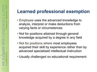 Zalewski - Employee Classification: Defining the Employment ...
