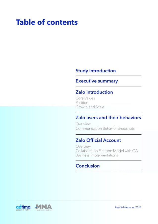Zalo white paper | PDF