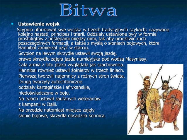 Bitwa pod Zamą | PPT | Death, Injury, or Military Conflict | Sensitive ...