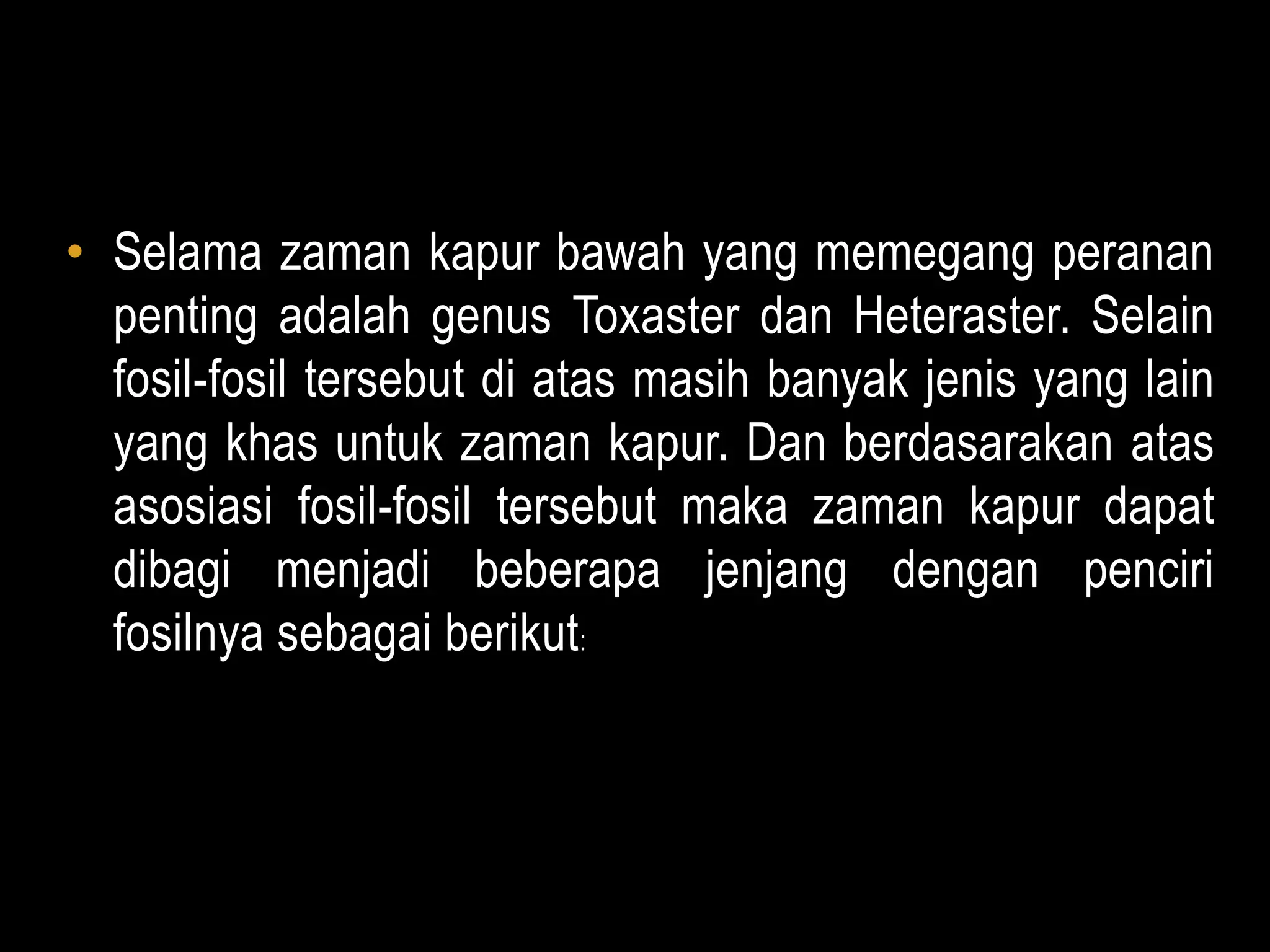 Zaman kapur | PPTX