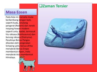 Zaman neozoikum atau kenozoikum | PPTX