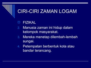 Zaman pra sejarah | PPT