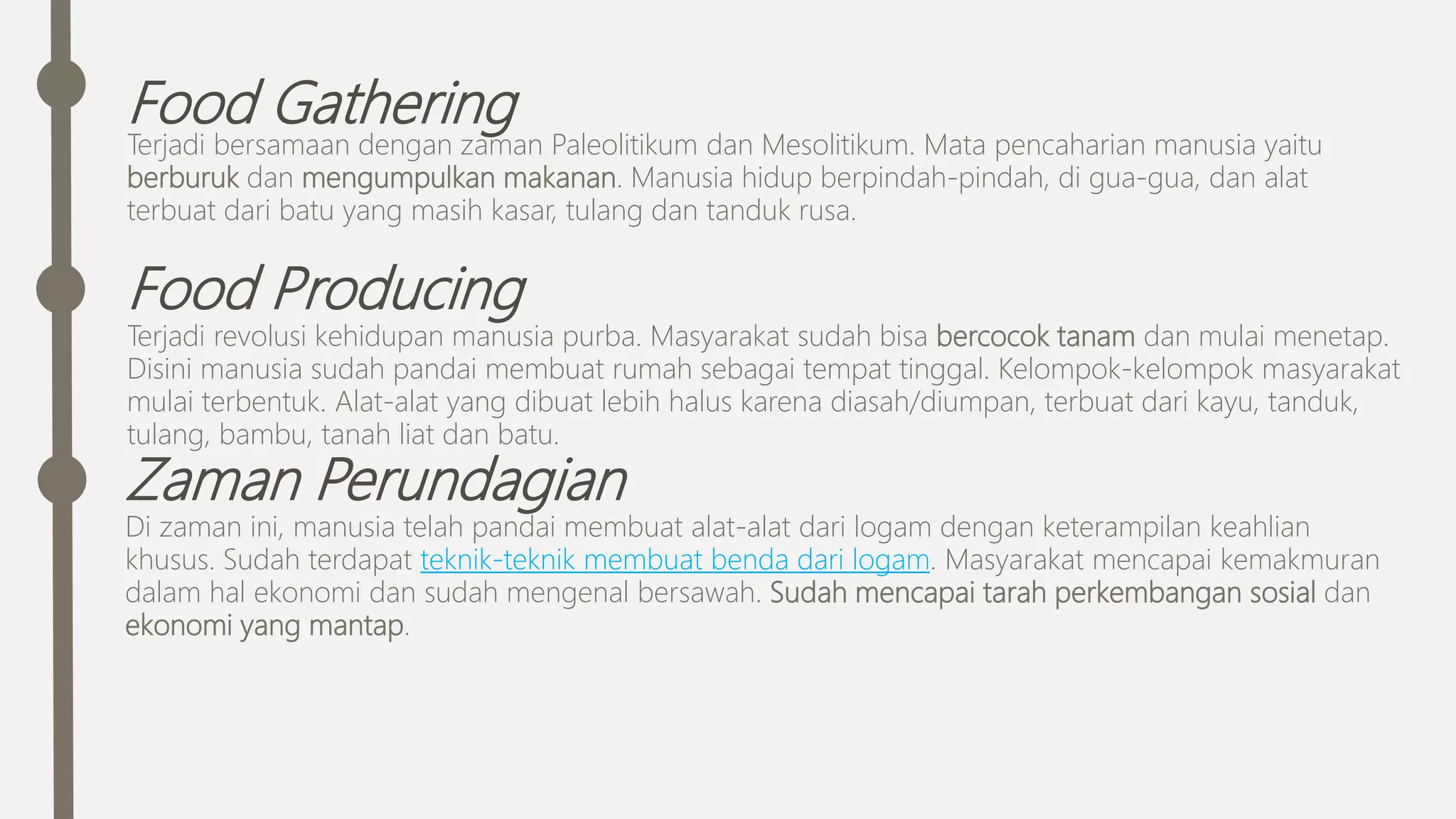 Zaman prasejarah | PPTX