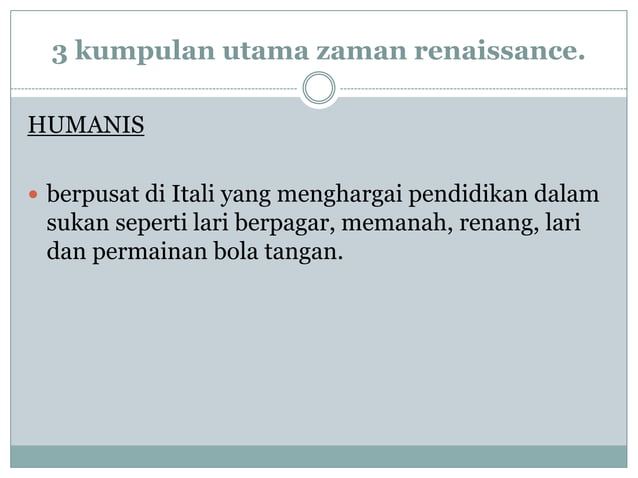 Zaman renaissance | PPTX