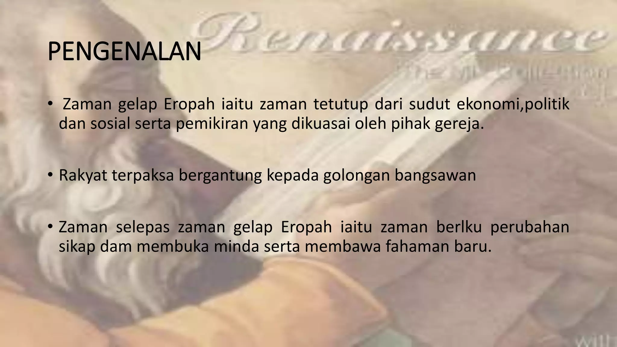 Zaman renaissance | PPTX