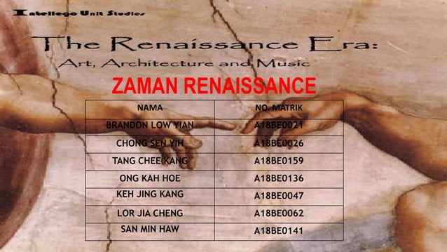 Zaman renaissance | PPTX