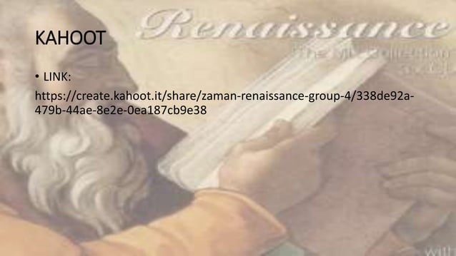 Zaman renaissance | PPTX
