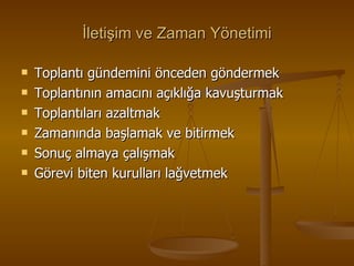 Zaman Yönetimi | PPT