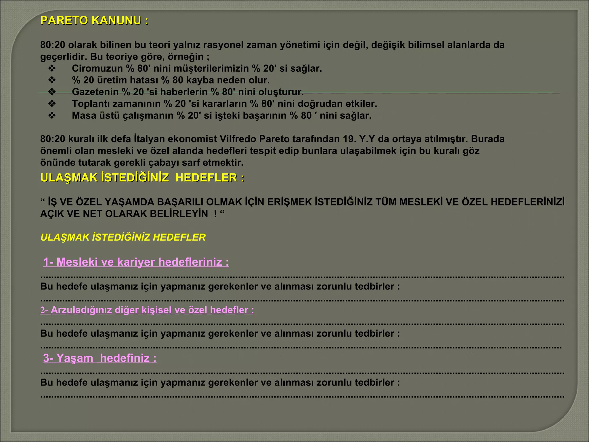 Zaman yonetimi | PPT