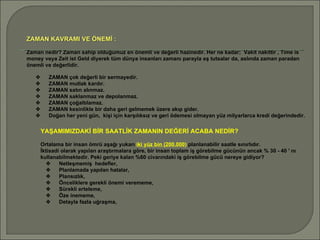 Zaman yonetimi | PPT