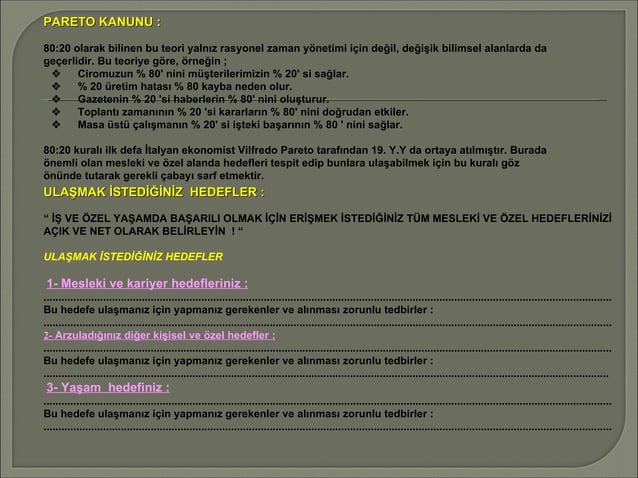 Zaman yonetimi | PPT