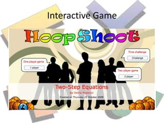 Zambelletti, dana, two step equations | PPT