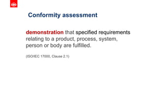 The Role of Conformity Assessment in Support of Trade and Investment | PDF