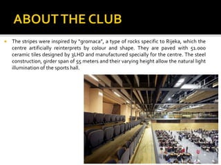 Zamet sports center, rijeka building, croatia | PPTX