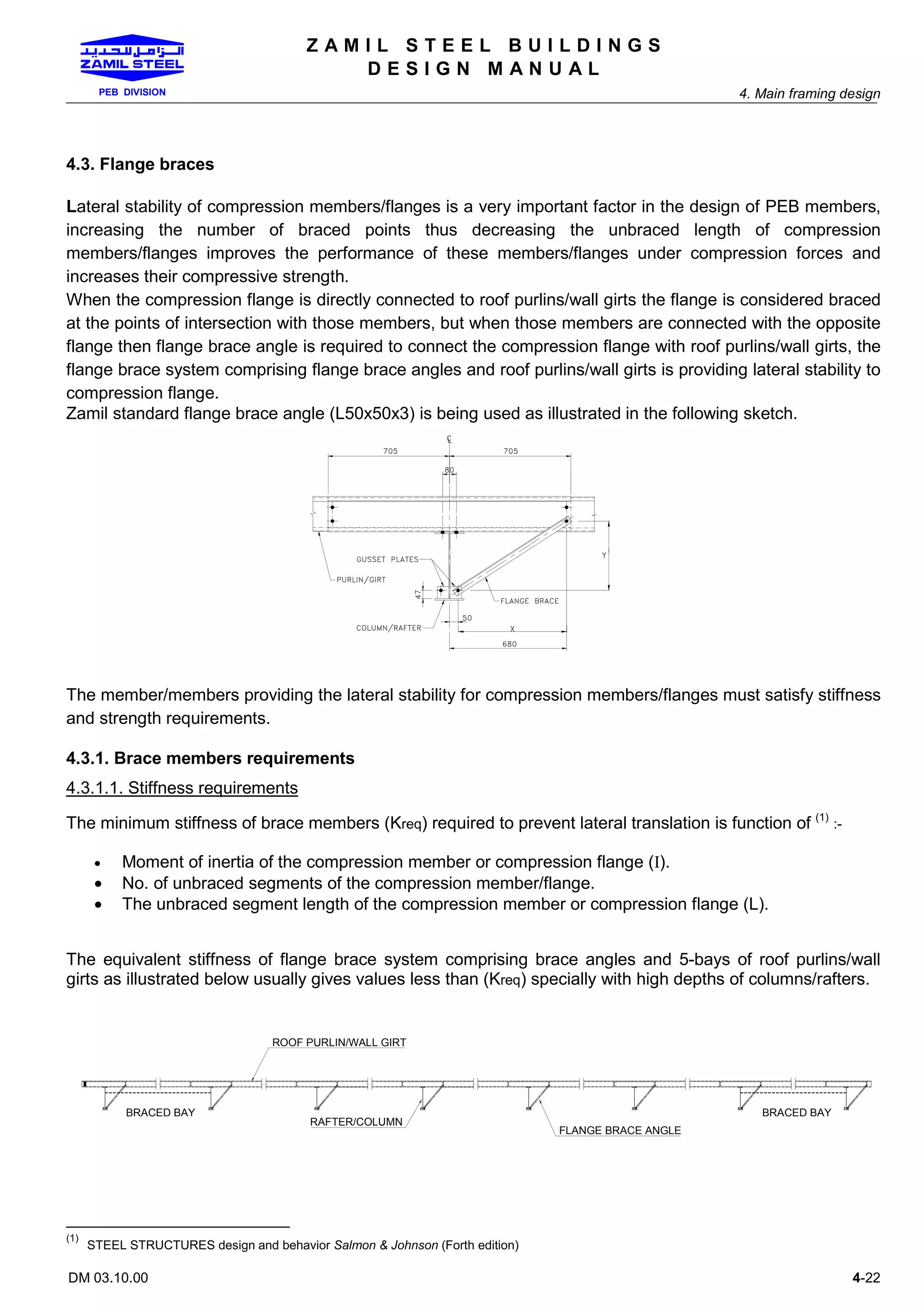 Steel Structural Design Manual for Engineers | PDF