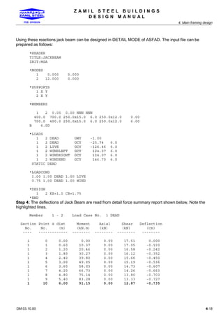 Steel Structural Design Manual for Engineers | PDF