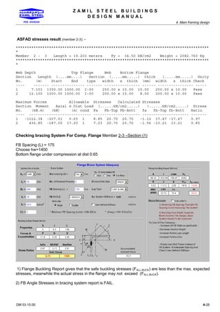 Steel Structural Design Manual for Engineers | PDF