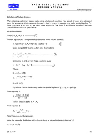 Steel Structural Design Manual for Engineers | PDF