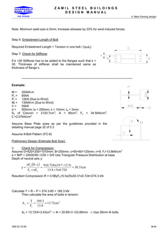 Steel Structural Design Manual for Engineers | PDF