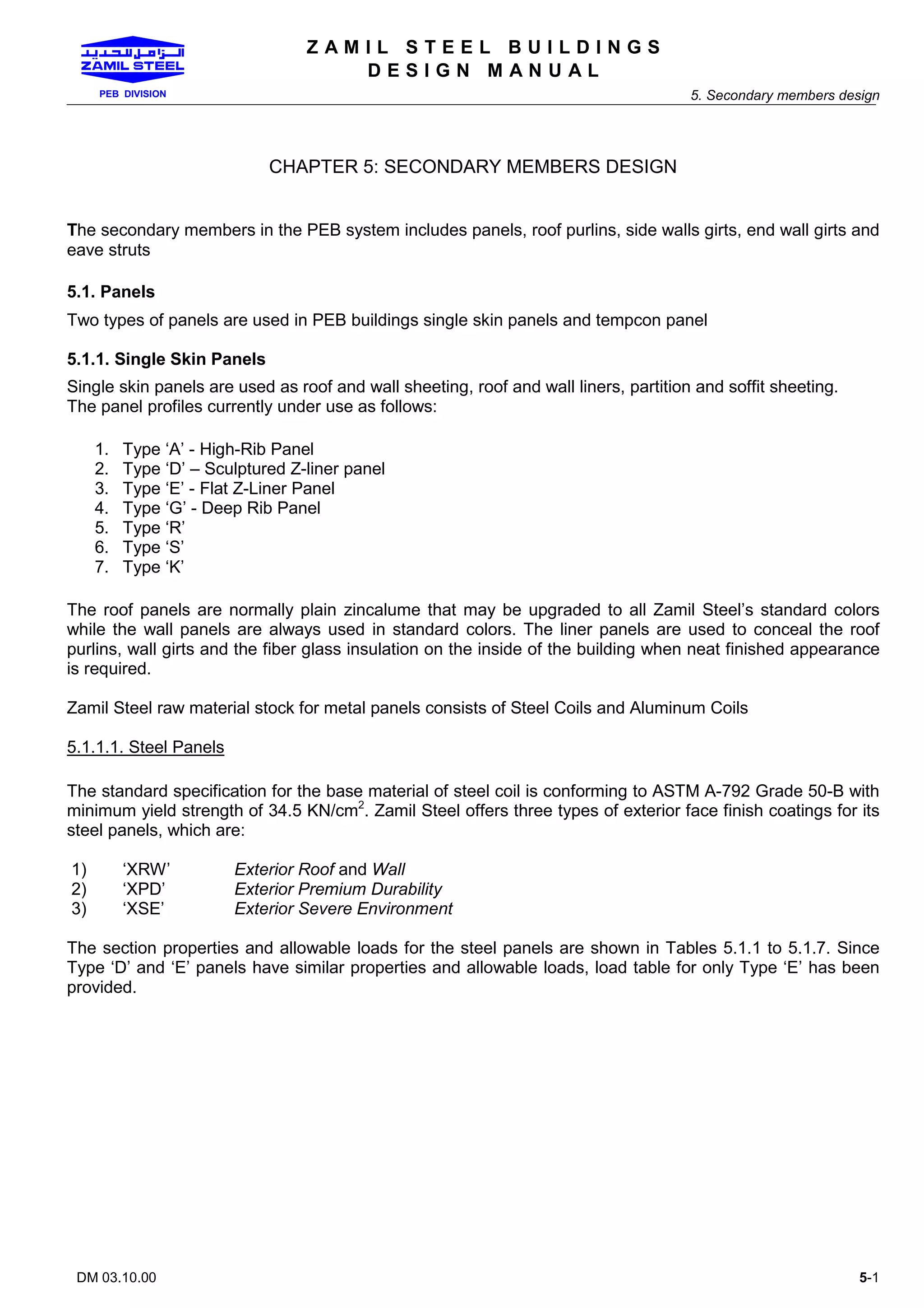Zamil steel design manual | PDF