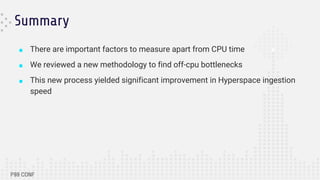 Unconventional Methods to Identify Bottlenecks in Low-Latency and High-Throughput Data Pipelines ...