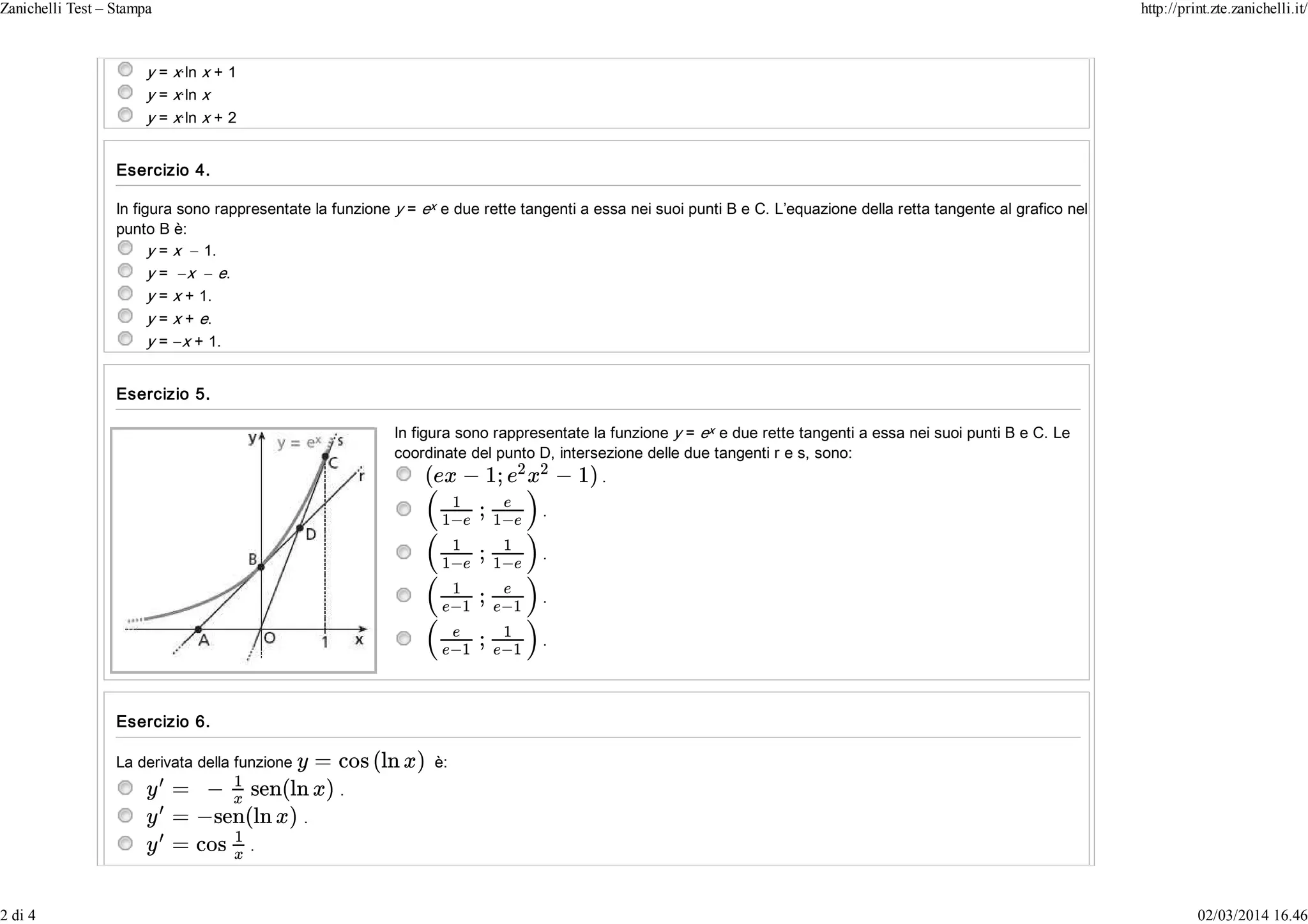 Zanichelli test – stampa | PDF