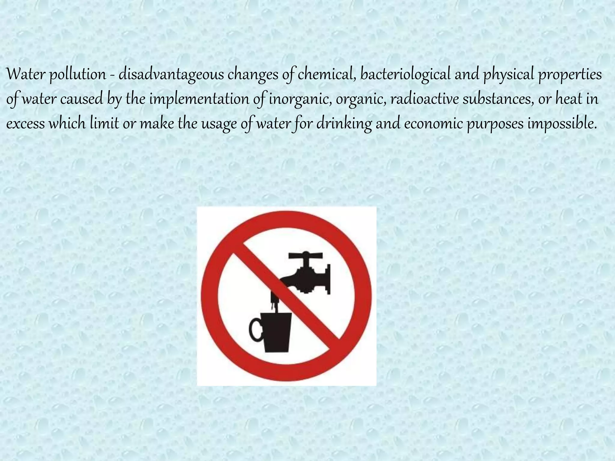 Water pollution Group3 | PPT