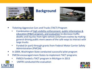 Evaluation of Michigan’s TACT Program | PDF | Weather | Science